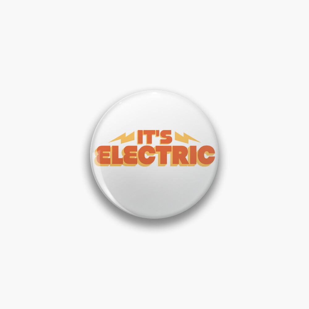 "It's Electric" Sticker for Sale by evsquad | Redbubble