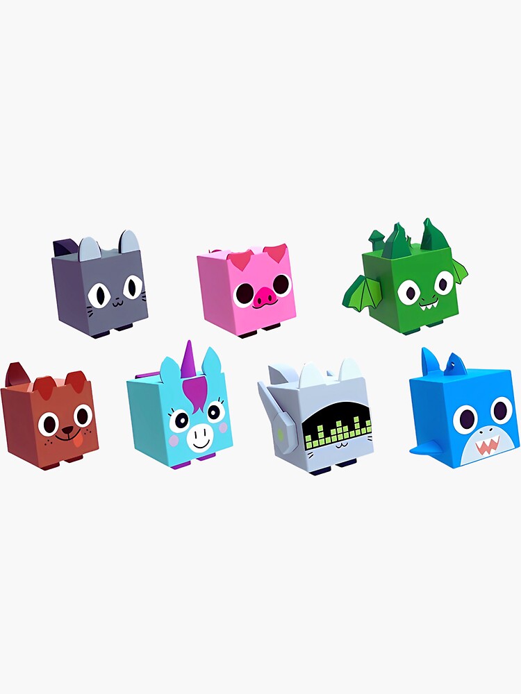 "Pet Simulator Wiki - funny heart pet Simulator " Sticker for Sale by ...