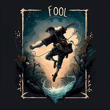 "The Fool " Sticker for Sale by AstroGen | Redbubble