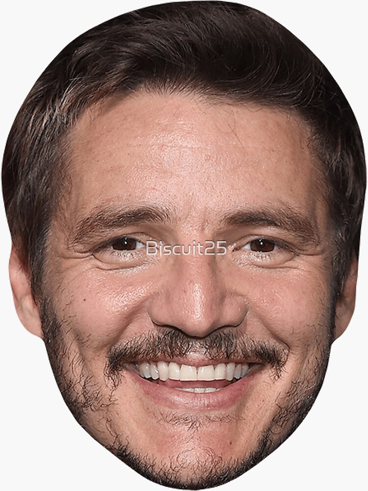 "Pedro Pascal " Sticker for Sale by Biscuit25 | Redbubble