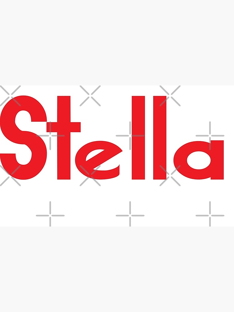 "Stella Name Red Stella Meaning Star" Poster for Sale by ProjectX23 ...
