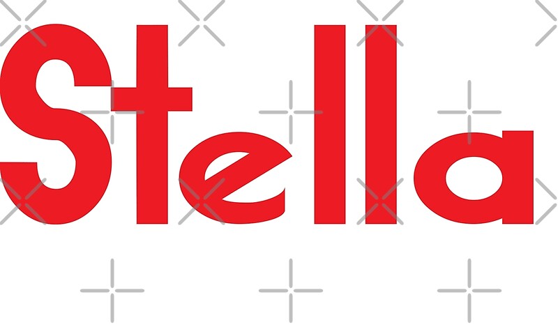 "Stella Name Red Stella Meaning Star" by ProjectX23 | Redbubble