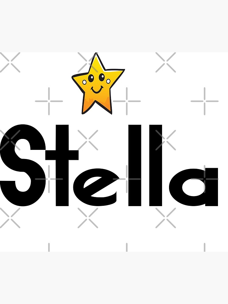 "Stella Cute Star Name Stella Meaning Star" Poster by ProjectX23 ...