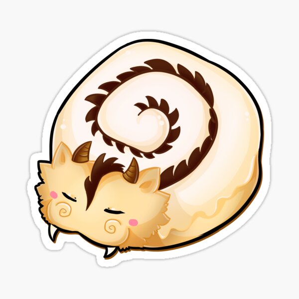 Cinnamon Roll Stickers | Redbubble