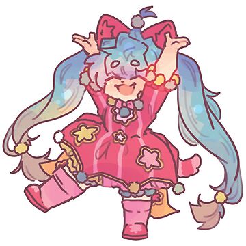 "wxs miku" Sticker for Sale by AwkwardWish | Redbubble