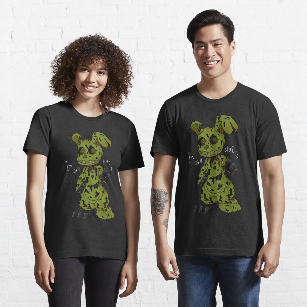 "FNAF 3 Springtrap" T-shirt for Sale by InkyBlackKnight | Redbubble ...