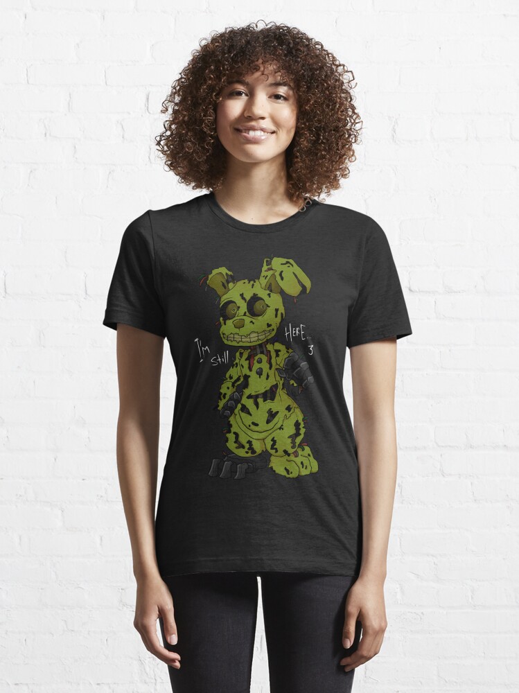 "FNAF 3 Springtrap" T-shirt for Sale by InkyBlackKnight | Redbubble ...