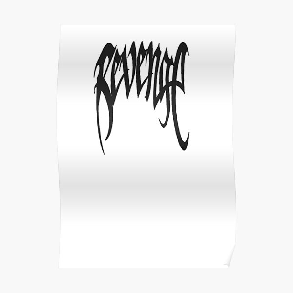 "Revenge - Black logo" Poster for Sale by Axime | Redbubble