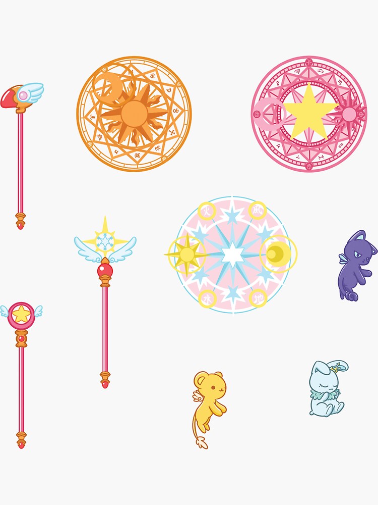 "Card Captor Sakura 02 Sticker Sheet" Sticker for Sale by ...