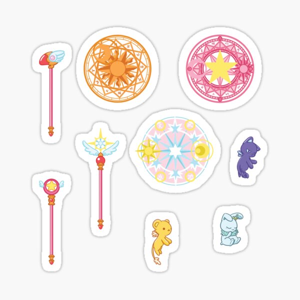 "Card Captor Sakura 02 Sticker Sheet" Sticker for Sale by ...