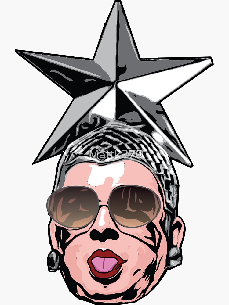 "Verka Serduchka | Ukraine | Eurovision " Sticker for Sale by Mattk270 ...