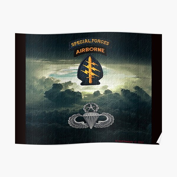 "Airborne Special Forces" Poster for Sale by Ol-Koot | Redbubble