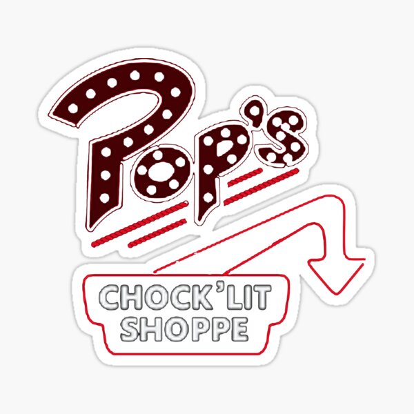 Sticker: Pops Chocklit Shoppe | Redbubble