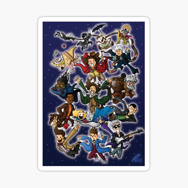 "The Doctors" Sticker for Sale by hillsidecomics | Redbubble