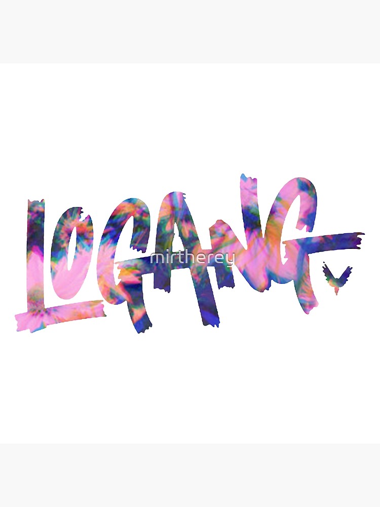 "logang logan paul logo" Poster for Sale by mirtherey | Redbubble