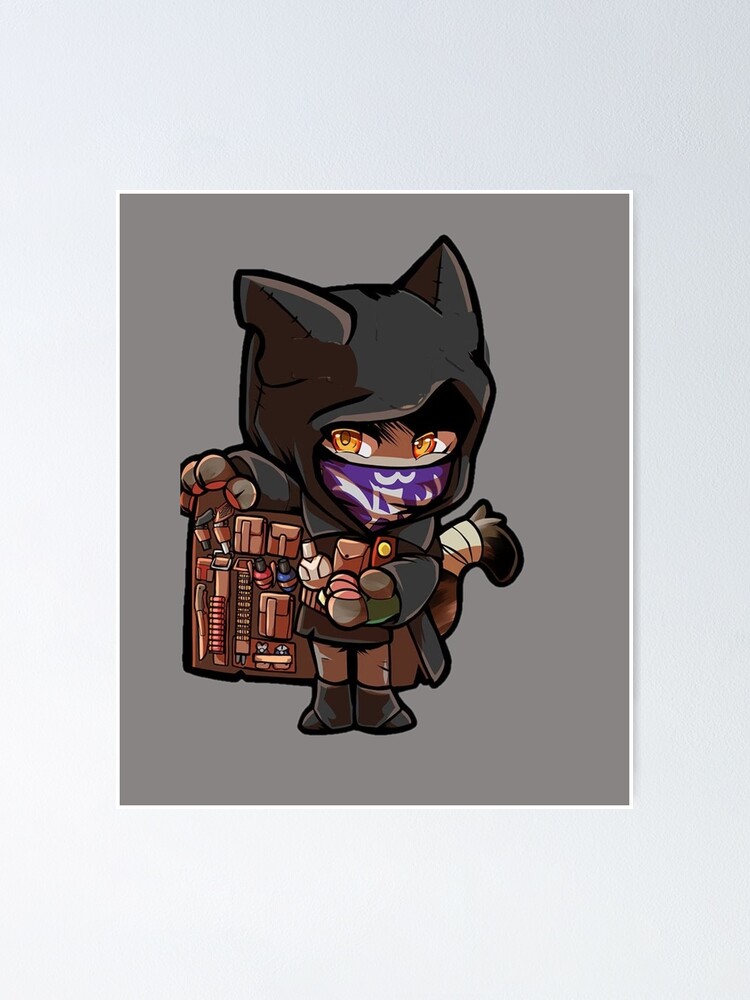 "Merchant Resident Evil 4 ,kawaii RE4 kitty merchant" Poster for Sale ...