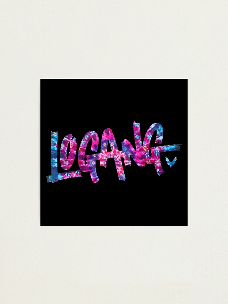 "logang logan paul logo" Photographic Print by mirtherey | Redbubble