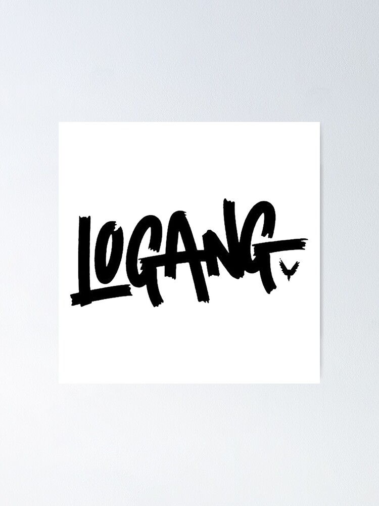 "logan paul logang logo" Poster by mirtherey | Redbubble