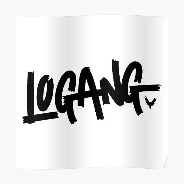 "logan paul logang logo" Poster by mirtherey | Redbubble