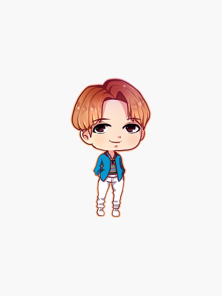 Pegatina «Chibi RM BTS» de Lynari44 | Redbubble