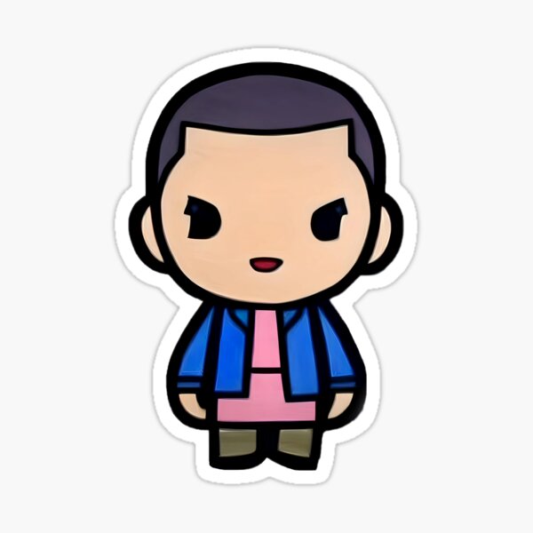 "Eleven " Sticker for Sale by W Sobalvarro | Redbubble