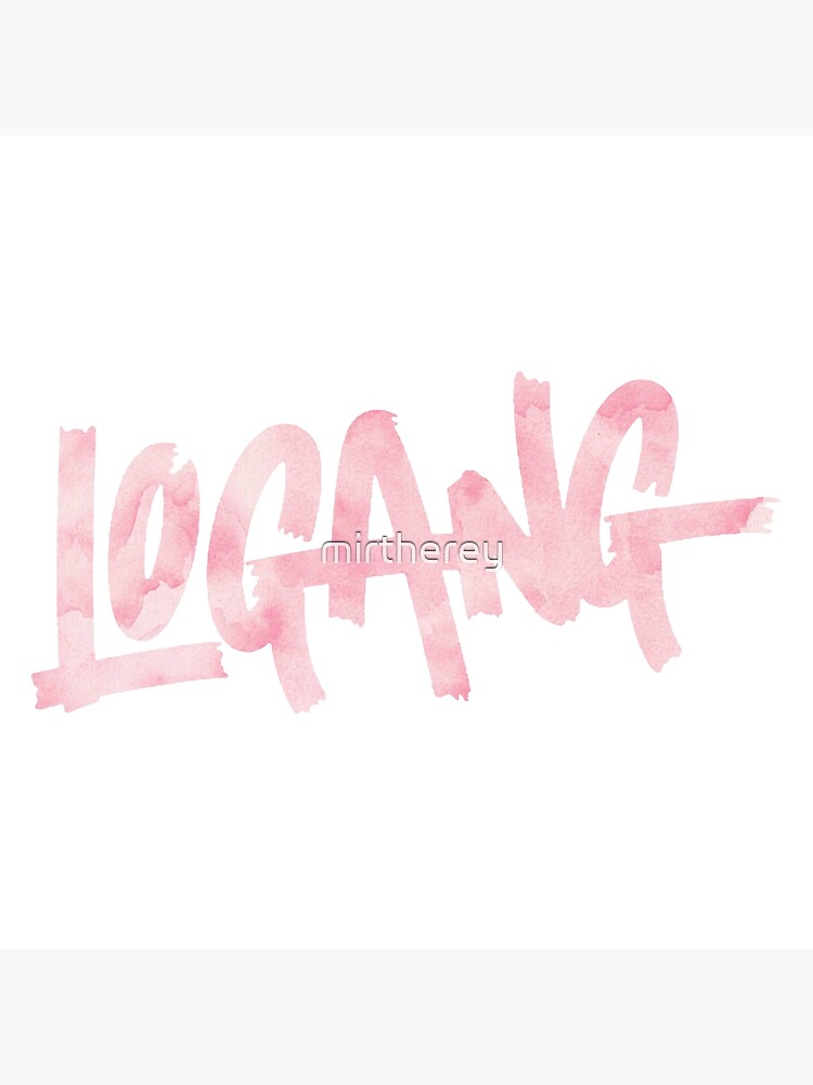"logang logan paul logo" Poster by mirtherey | Redbubble
