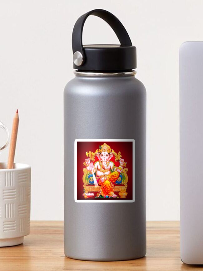 "Ganpati Bappa" Sticker for Sale by Ravaya | Redbubble