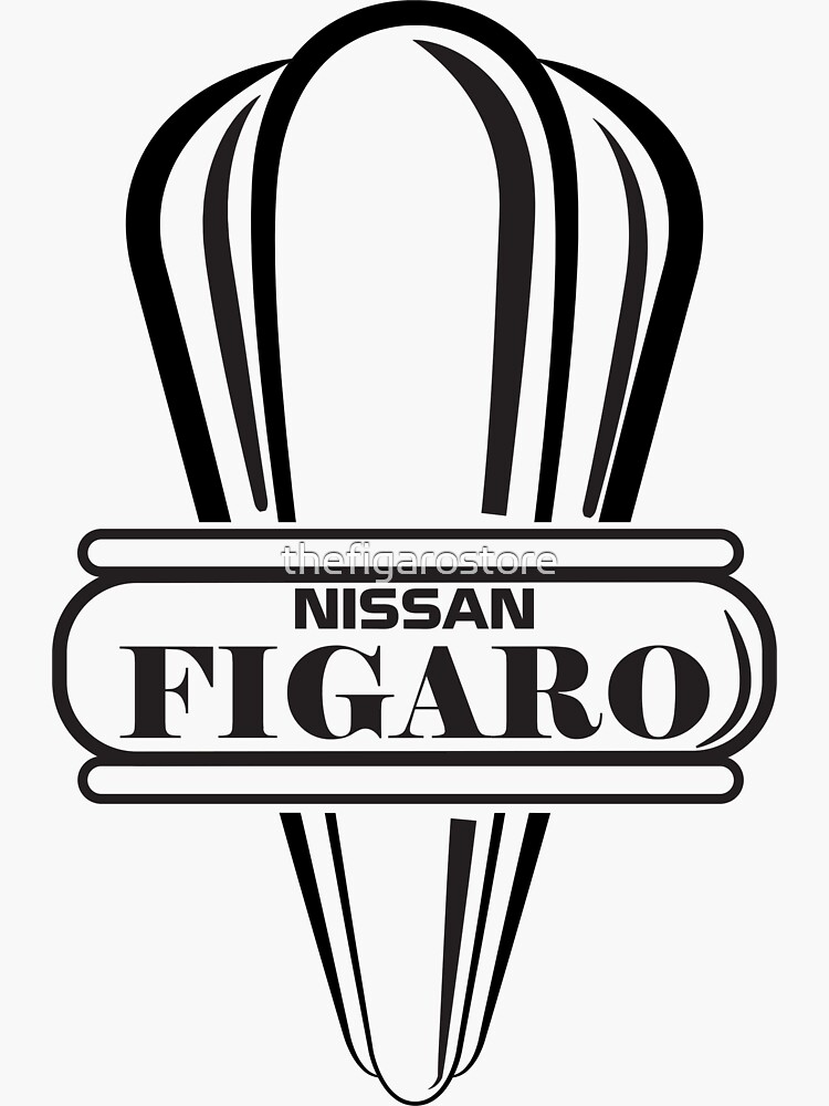 "Nissan Figaro Fleur De Lys - Design 13" Sticker for Sale by ...