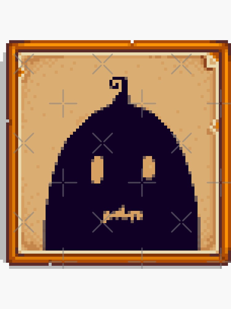 "Krobus Portrait" Sticker for Sale by The Sprite Guy | Redbubble