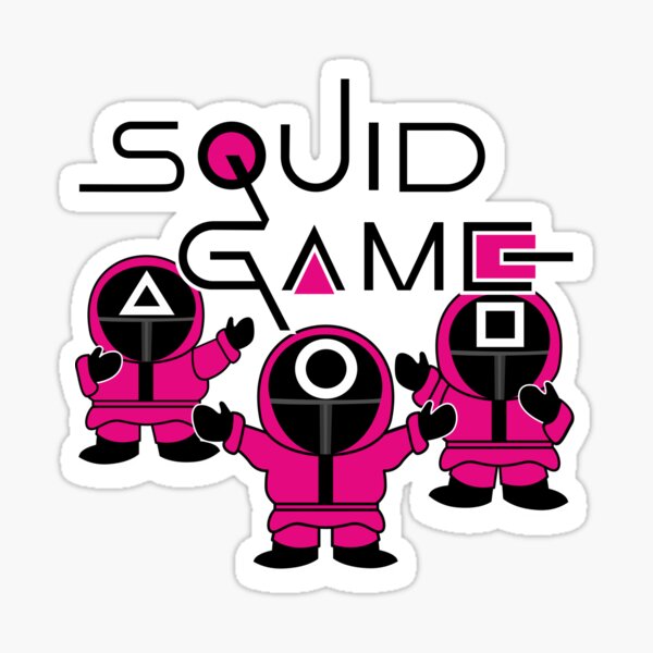 "Squid Game soldiers Fan Art - Netflix series" Sticker for Sale by ...