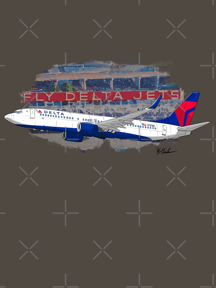 "Fly Delta Jets" Essential T-Shirt for Sale by Statepallets | Redbubble