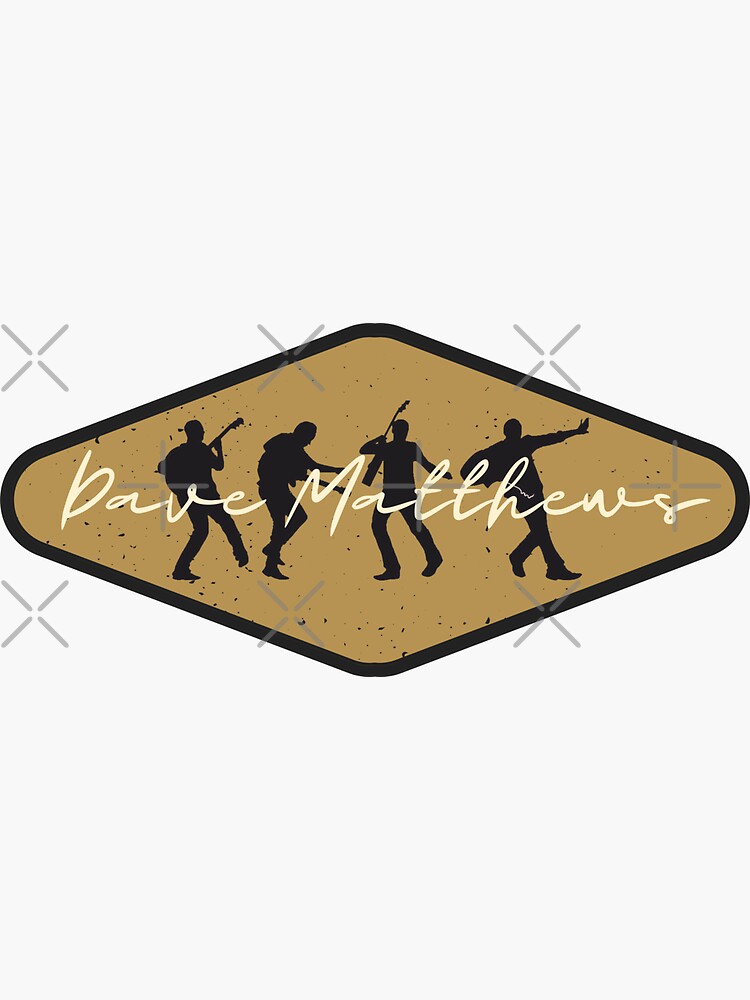 "Dancing Dave - Dave Matthews DMB" Sticker for Sale by dmbdana | Redbubble