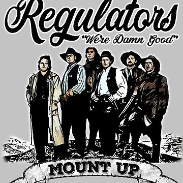 "Regulators" Sticker for Sale by JTK667 | Redbubble