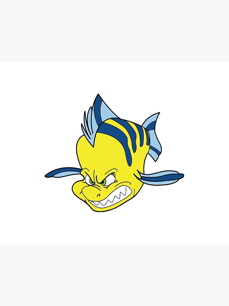 "Angry Flounder" Art Board Print for Sale by mmatt007 | Redbubble
