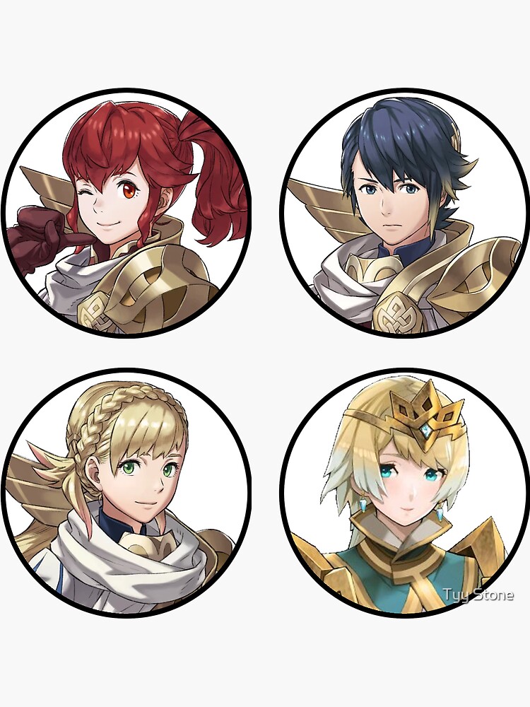 "Fire Emblem Heroes: Order of Heroes Sticker Sheet" Sticker for Sale by ...