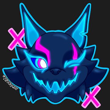 "PACK LEADER HIGHWIRE" Sticker for Sale by JSpookyWolf | Redbubble