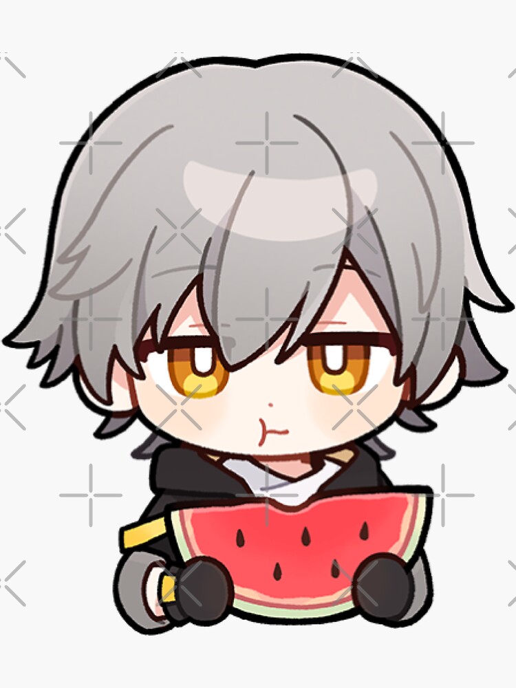 "Honkai Star Rail Chibi Trailblazer (M) 2" Sticker for Sale by HerrscherOfArt | Redbubble