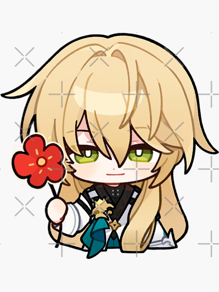 "Honkai Star Rail Chibi Luocha" Sticker for Sale by HerrscherOfArt ...