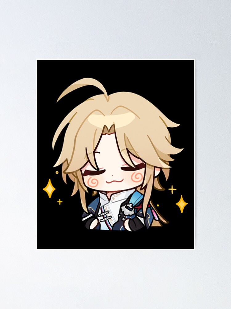 "Honkai Star Rail Chibi Yanqing 2" Poster for Sale by HerrscherOfArt ...