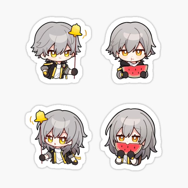 "Honkai Star Rail Chibi Trailblazers Pack" Sticker for Sale by HerrscherOfArt | Redbubble