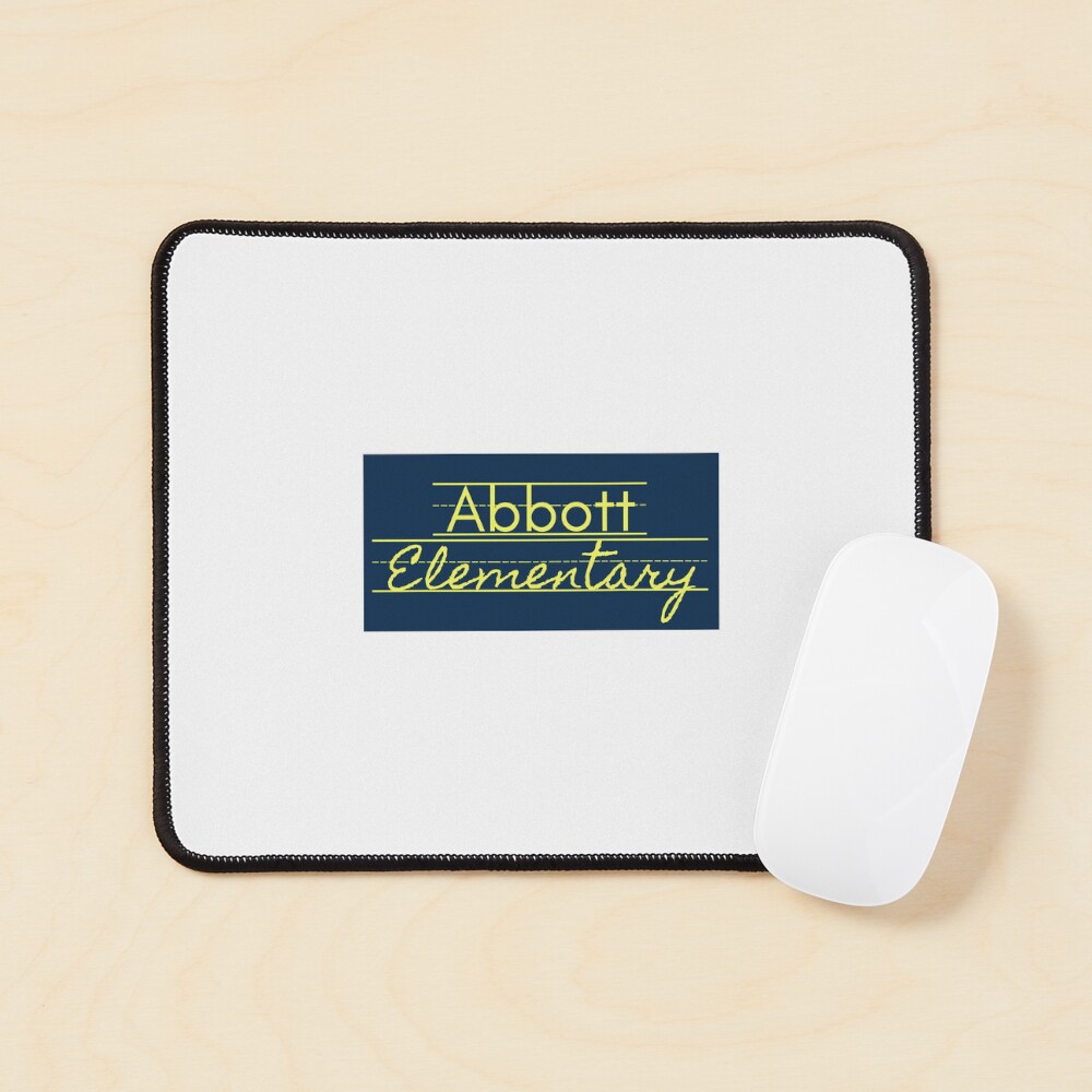 "Abbott Elementary Blue & Yellow Logo" Sticker for Sale by ...