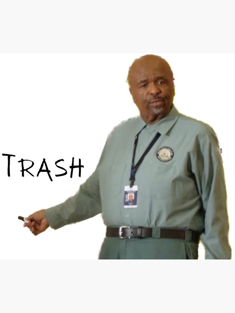 "Mr. Johnson Trash Abbott Elementary " Sticker for Sale by ...