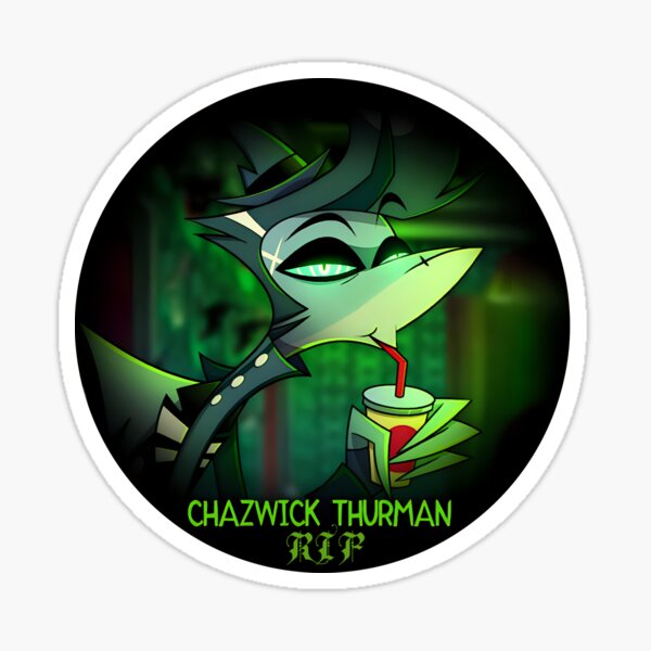 "Chaz Thurman RIP" Sticker for Sale by UncleQuentin | Redbubble