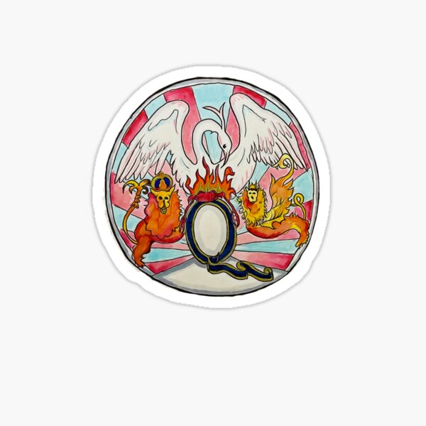 "Queen's A Night at the Opera " Sticker for Sale by Carson Thatcher ...