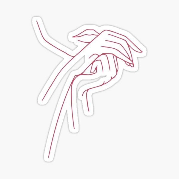 "Hi!" Sticker for Sale by Terbeche | Redbubble