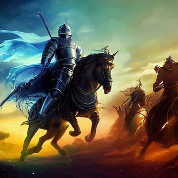 "Glorious Knight By Moonspire Designs" Poster for Sale by MoonspireAus ...