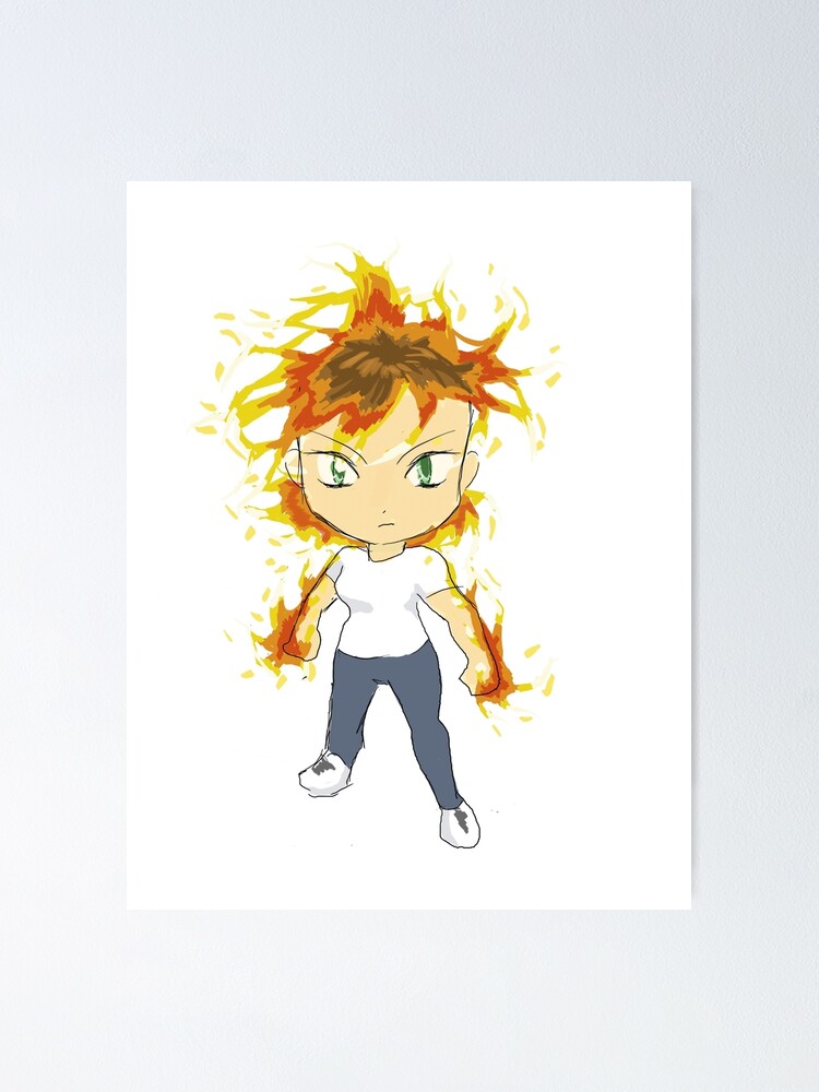 "Firey Hot" Poster for Sale by Darksinokaru | Redbubble