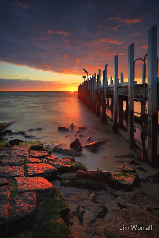 "Safety Beach Jetty" by Jim Worrall | Redbubble