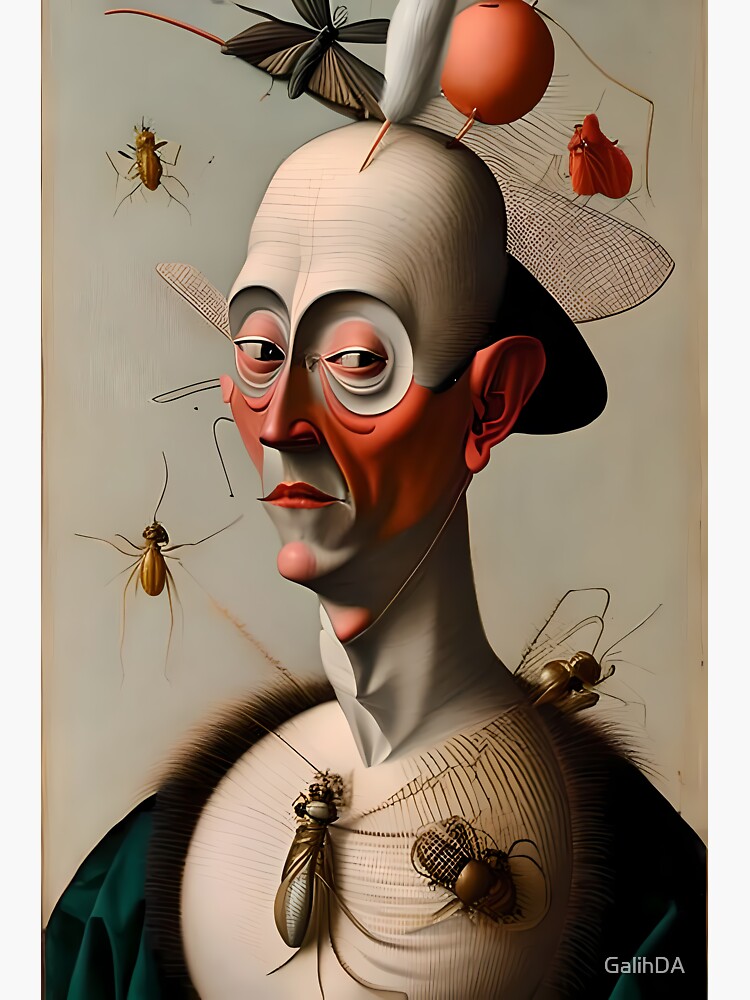 "The Disturbing Portrait of a Man - Exploring the Surreal and Grotesque ...