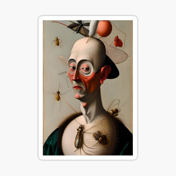 "The Disturbing Portrait of a Man - Exploring the Surreal and Grotesque ...